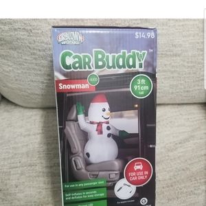 Holiday | 3ft Tall Snowman Car Buddy Airblown Inflatable Christmas ...